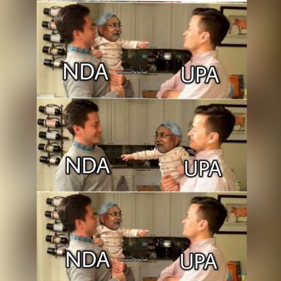 Meme On Nitish Kumar : বিহারে ফের ইউ টার্ন নীতীশের, হাজারো মিমের বন্যা ...